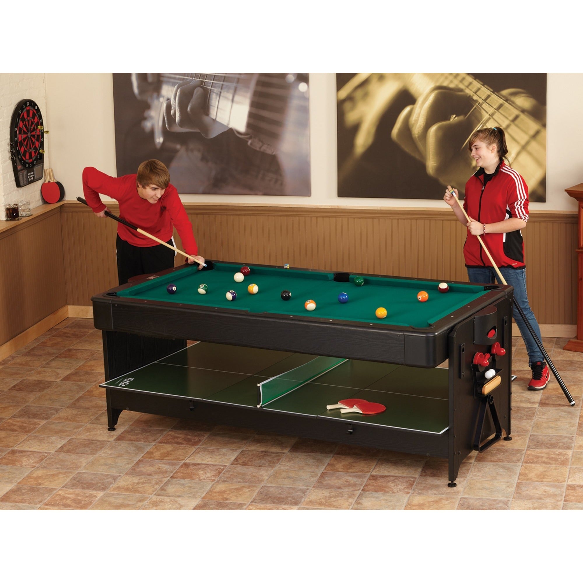Buy Fat Cat Pockey 2 in 1 Multi-Game Table with Free Shipping – Gaming ...