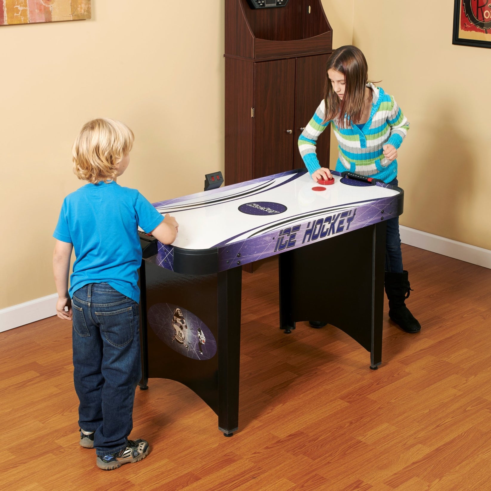 Buy Hathaway Hat Trick 4ft Air Hockey Table with Free Shipping – Gaming ...