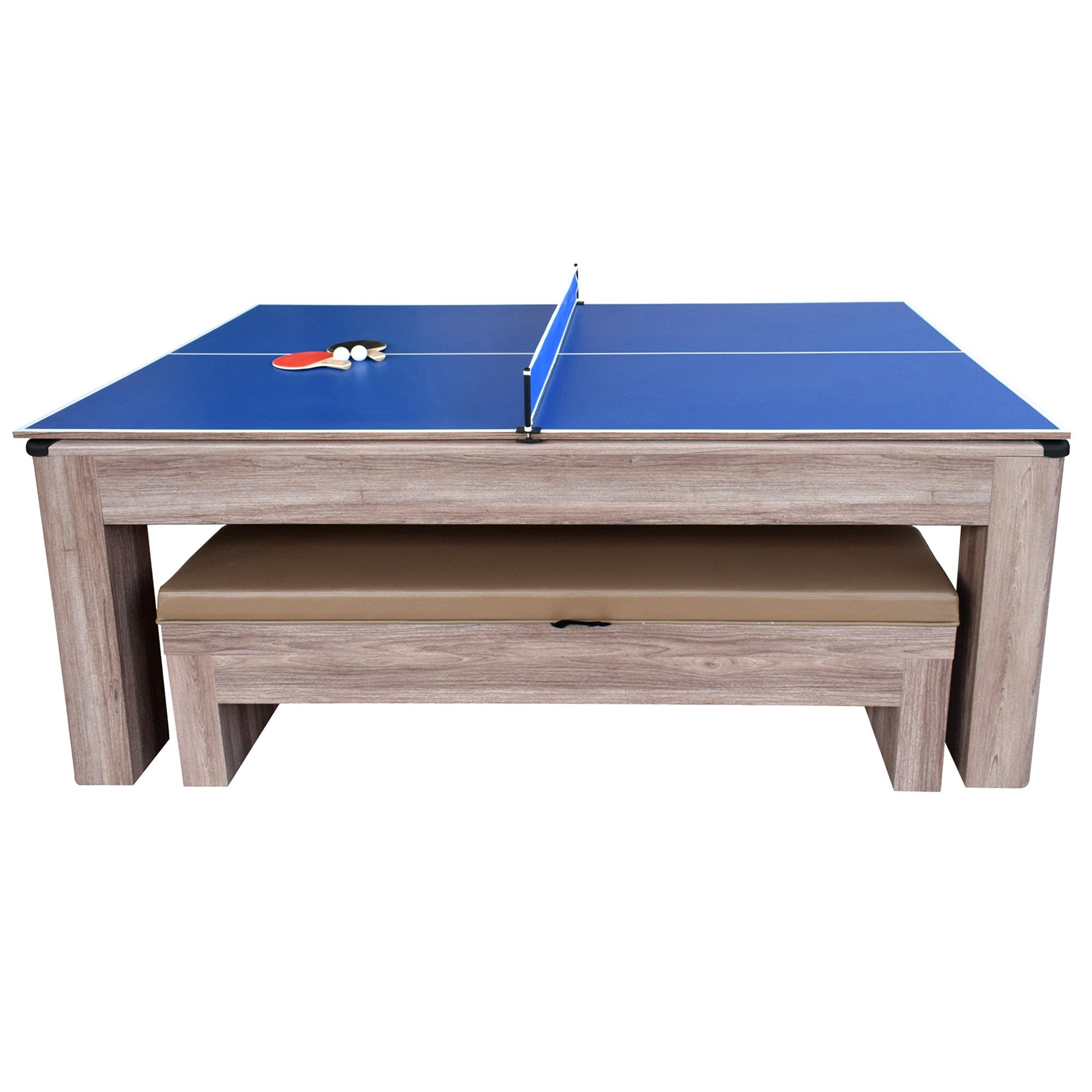 Buy Hathaway Driftwood 7ft Multi Game Table with Free Shipping – Gaming ...