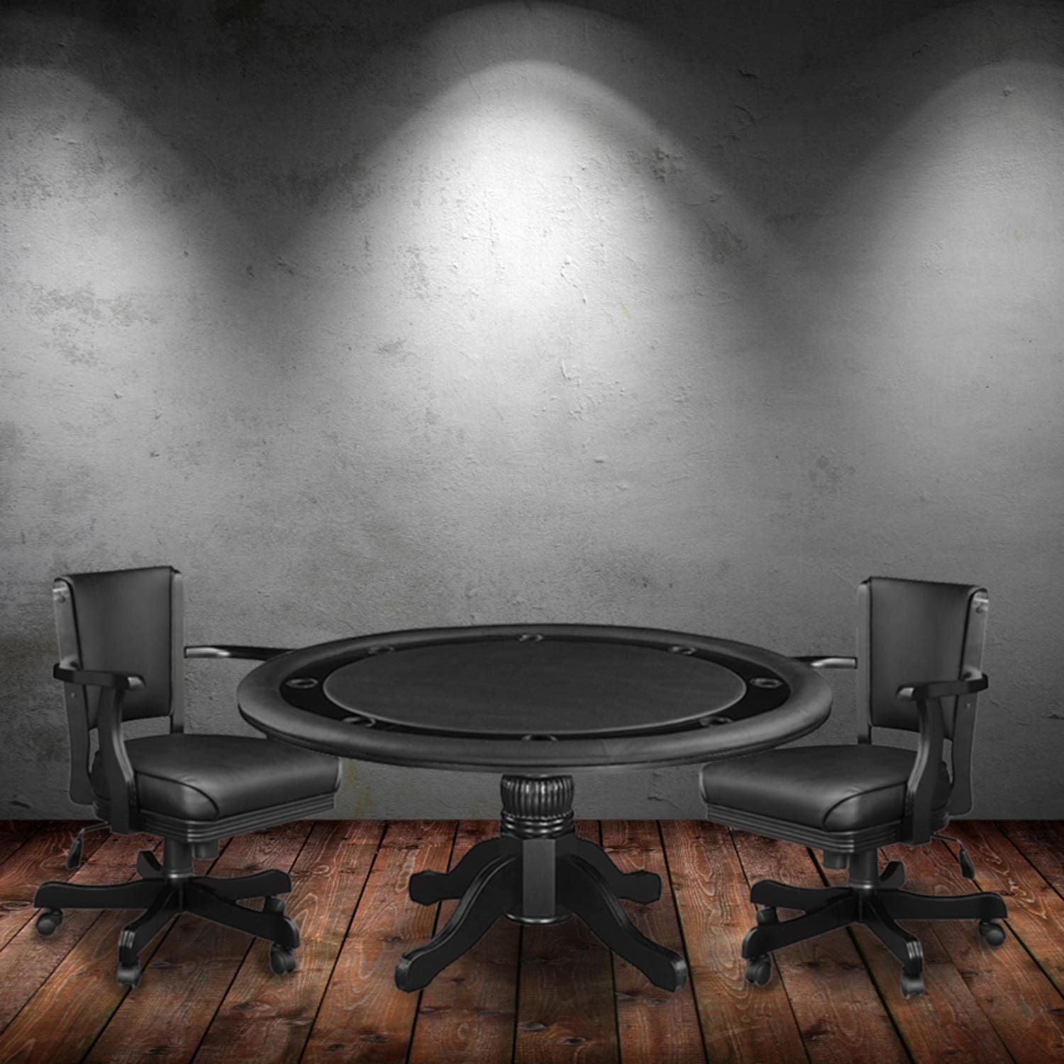 Buy Gaming Blaze 2 in 1 Round Poker Table with Free Shipping